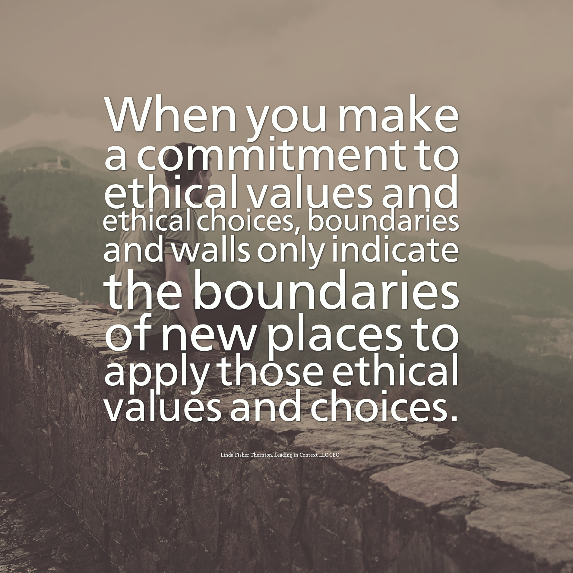 Seeing Beyond Borders and Walls – Leading in Context